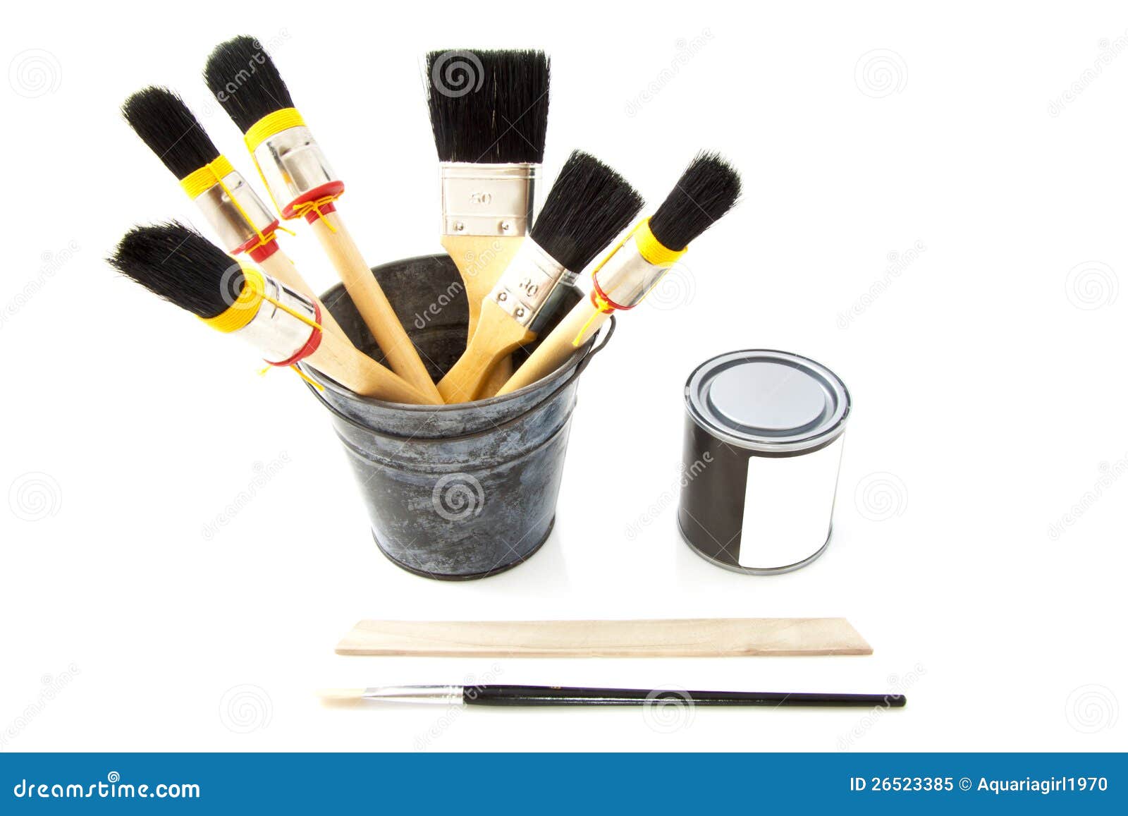 Ready to paint stock image. Image of designe, instrument - 26523385