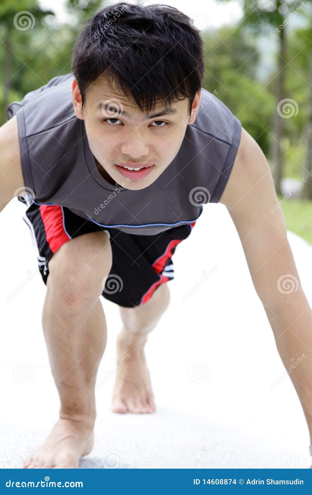 Ready to run stock photo. Image of physical, active, ready - 14608874