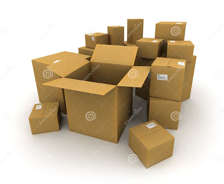 Ready to send stock illustration. Illustration of logistics - 12822811