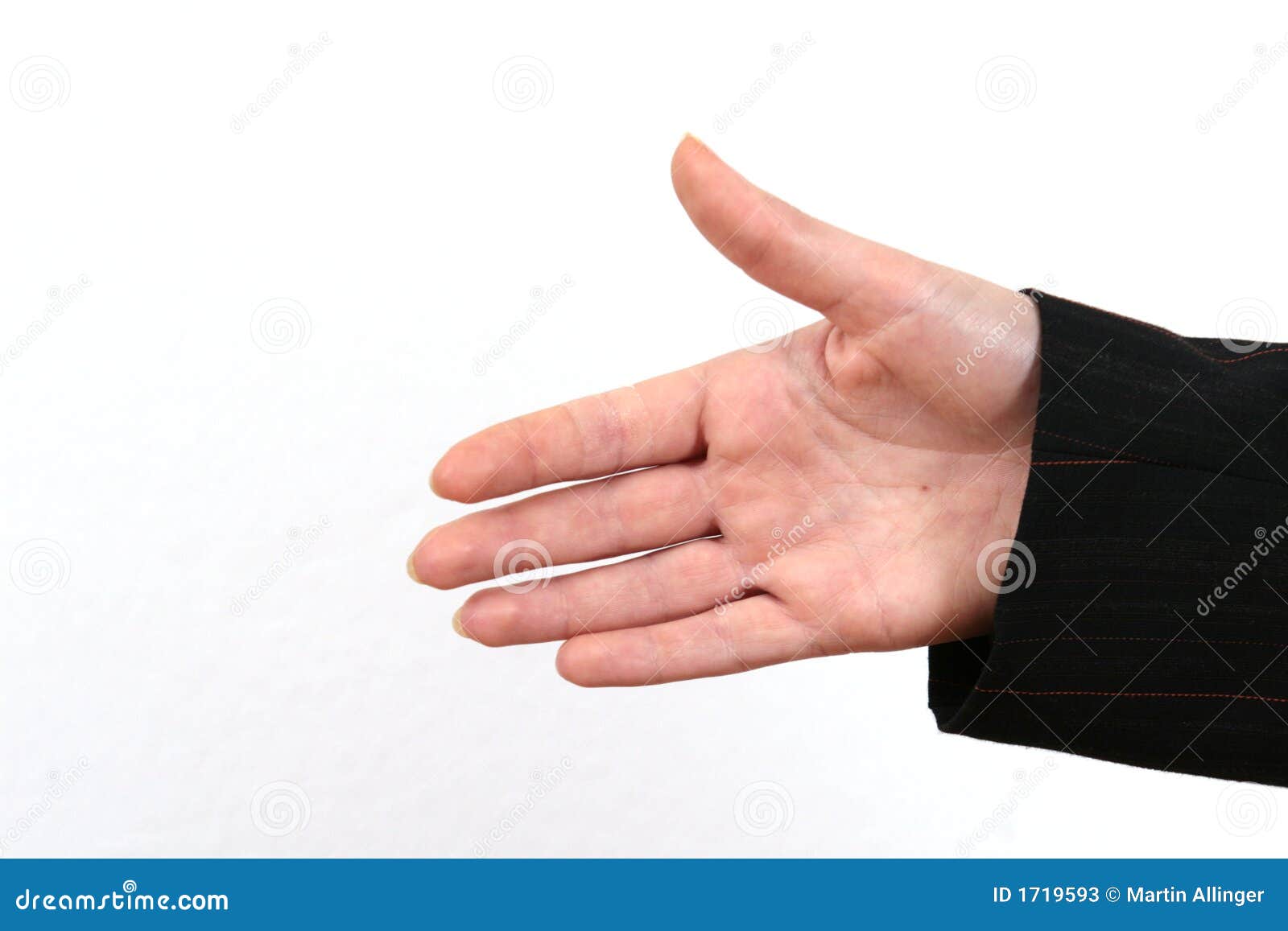 Ready To Shake Your Hand stock image. Image of partner - 1719593