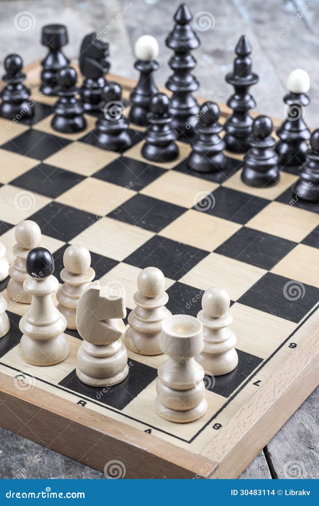 Ready to Start Chess stock photo. Image of board, success - 30483114