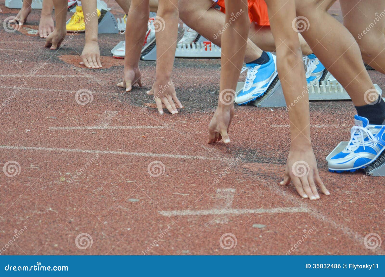 Ready to start stock photo. Image of people, race, icon - 35832486