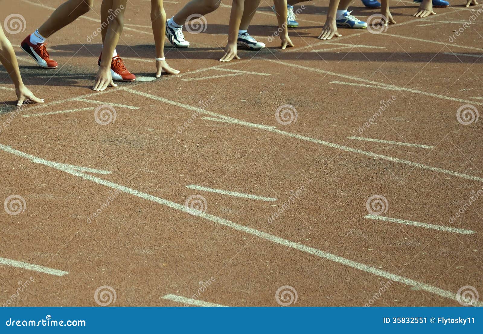 Ready to start stock image. Image of motion, competition - 35832551