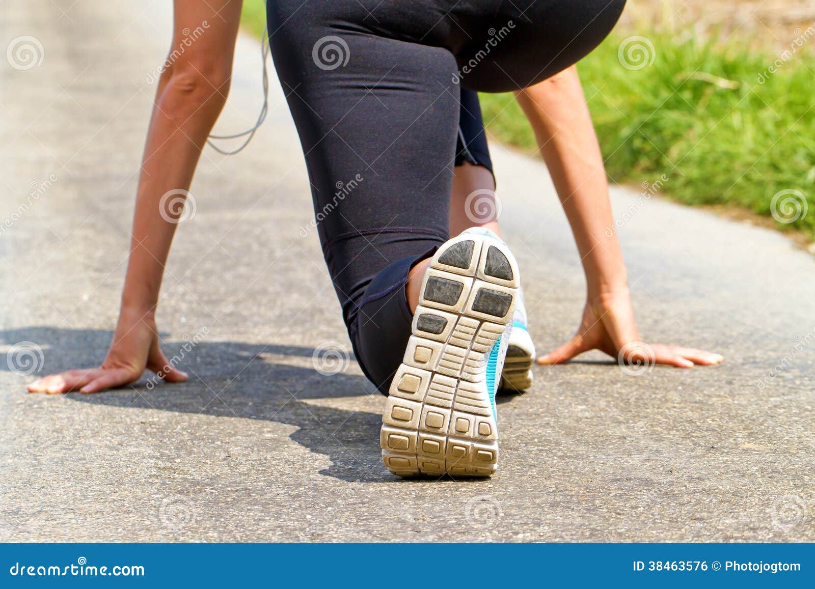 Ready to start stock photo. Image of lifestyle, athlete - 38463576