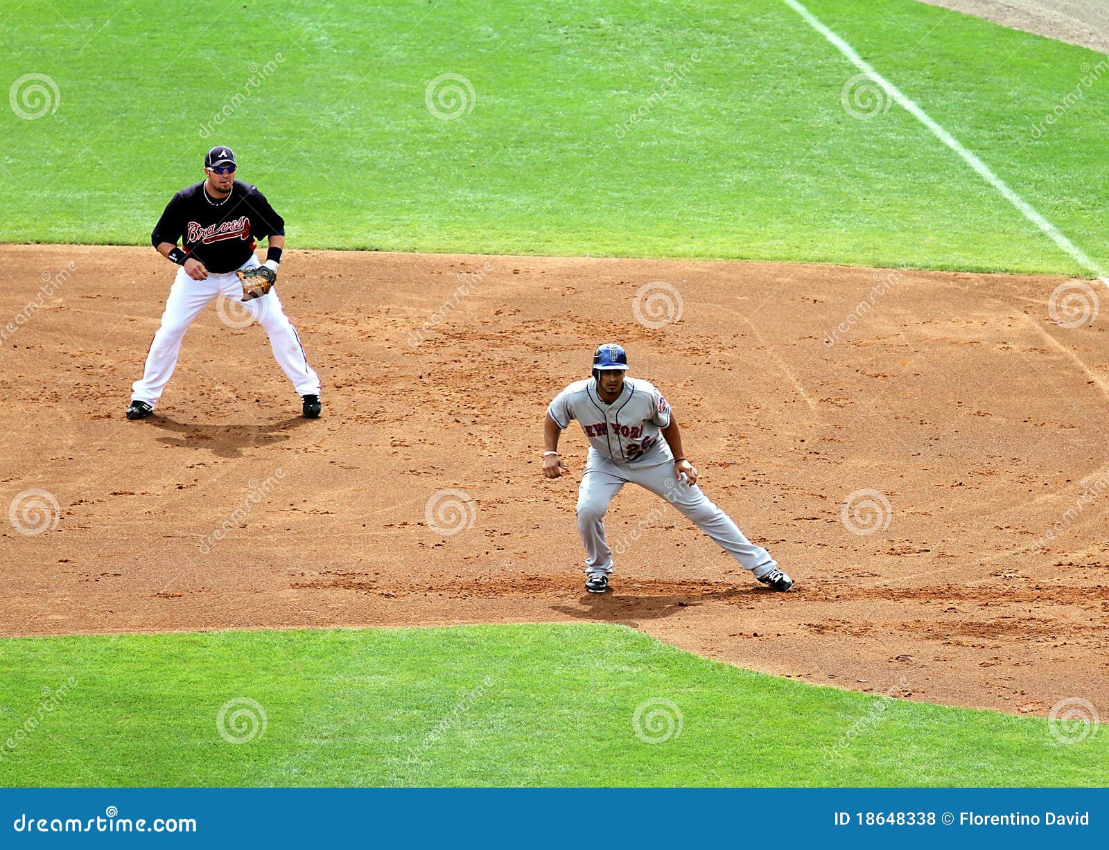 Ready to steal base editorial stock photo. Image of baseball - 18648338
