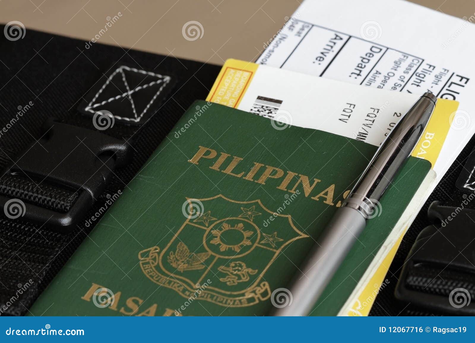 Ready to travel stock photo. Image of accessory, documents - 12067716