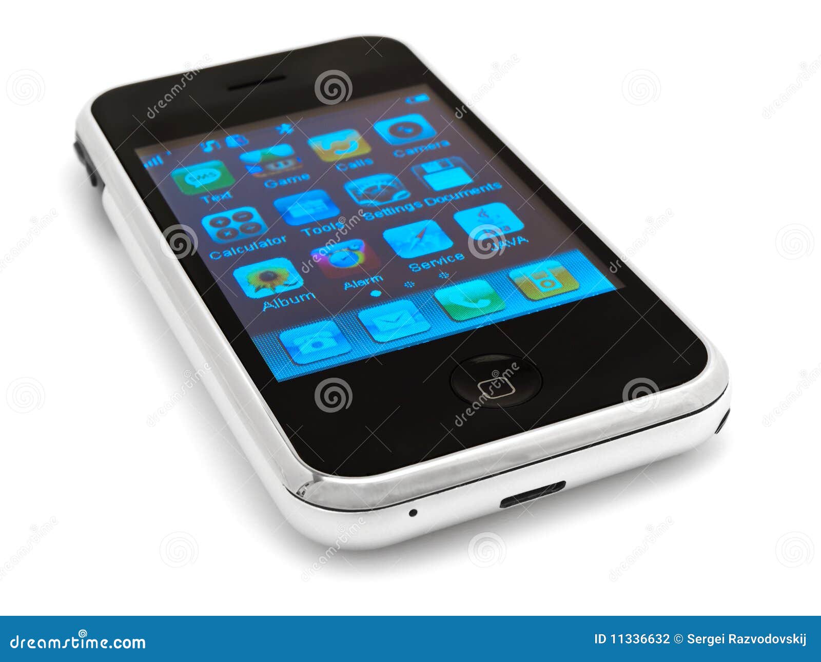 Ready to work phone stock photo. Image of cell, phone - 11336632