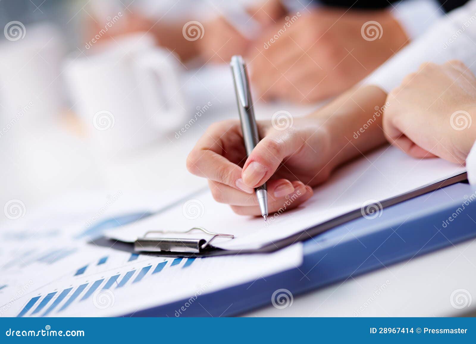 Ready to write stock photo. Image of agreement, diary - 28967414