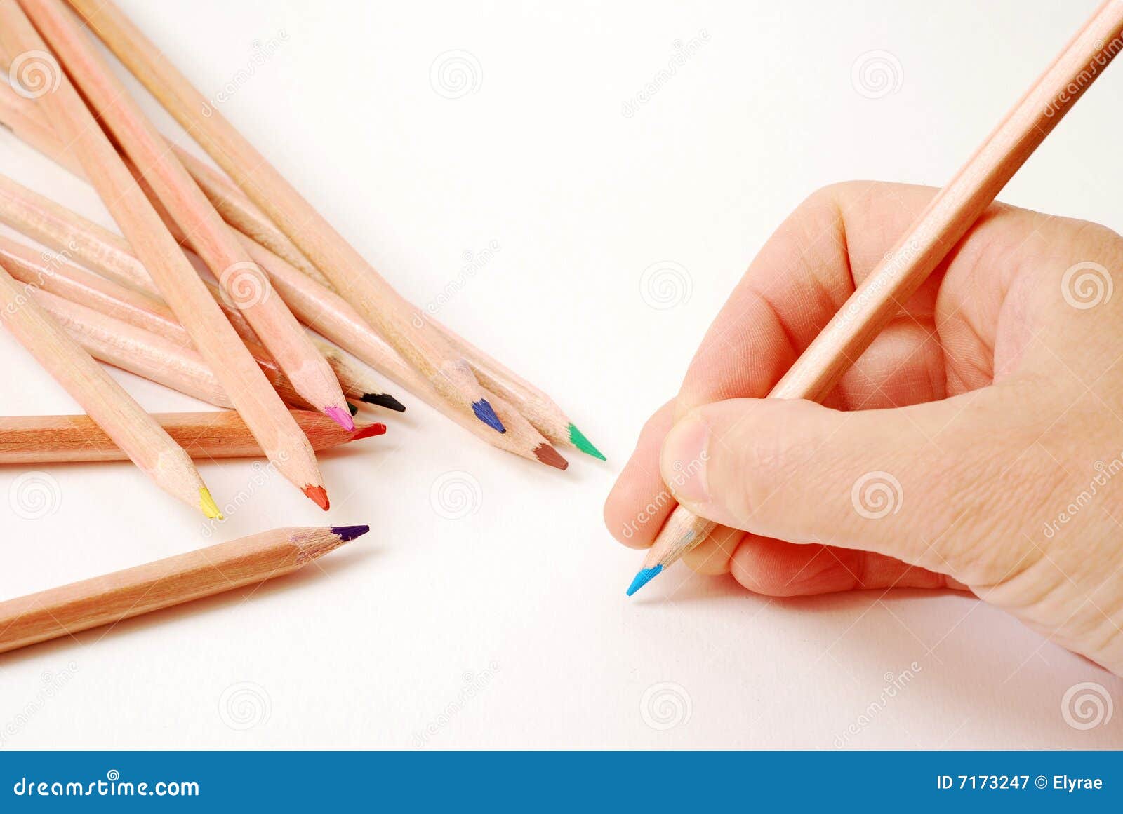 Ready to write stock image. Image of student, draw, memo - 7173247