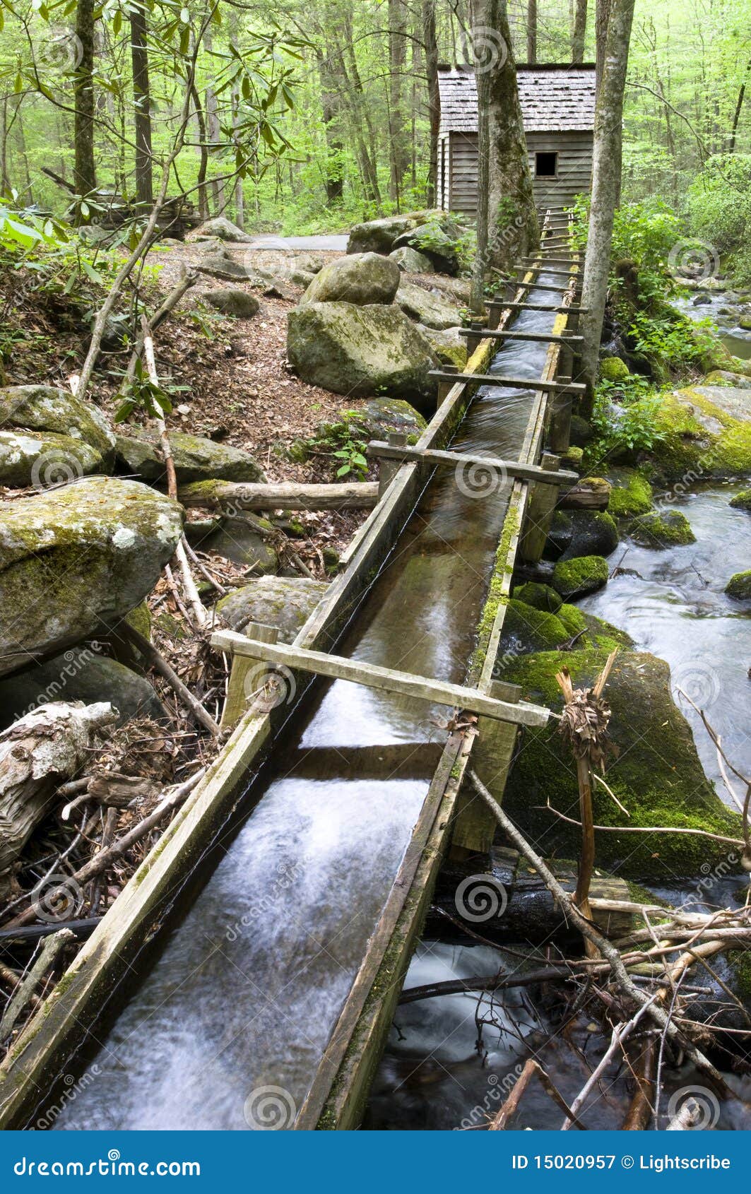 Reagan Mill, Smoky Mountains Stock Image - Image of country, alfred ...