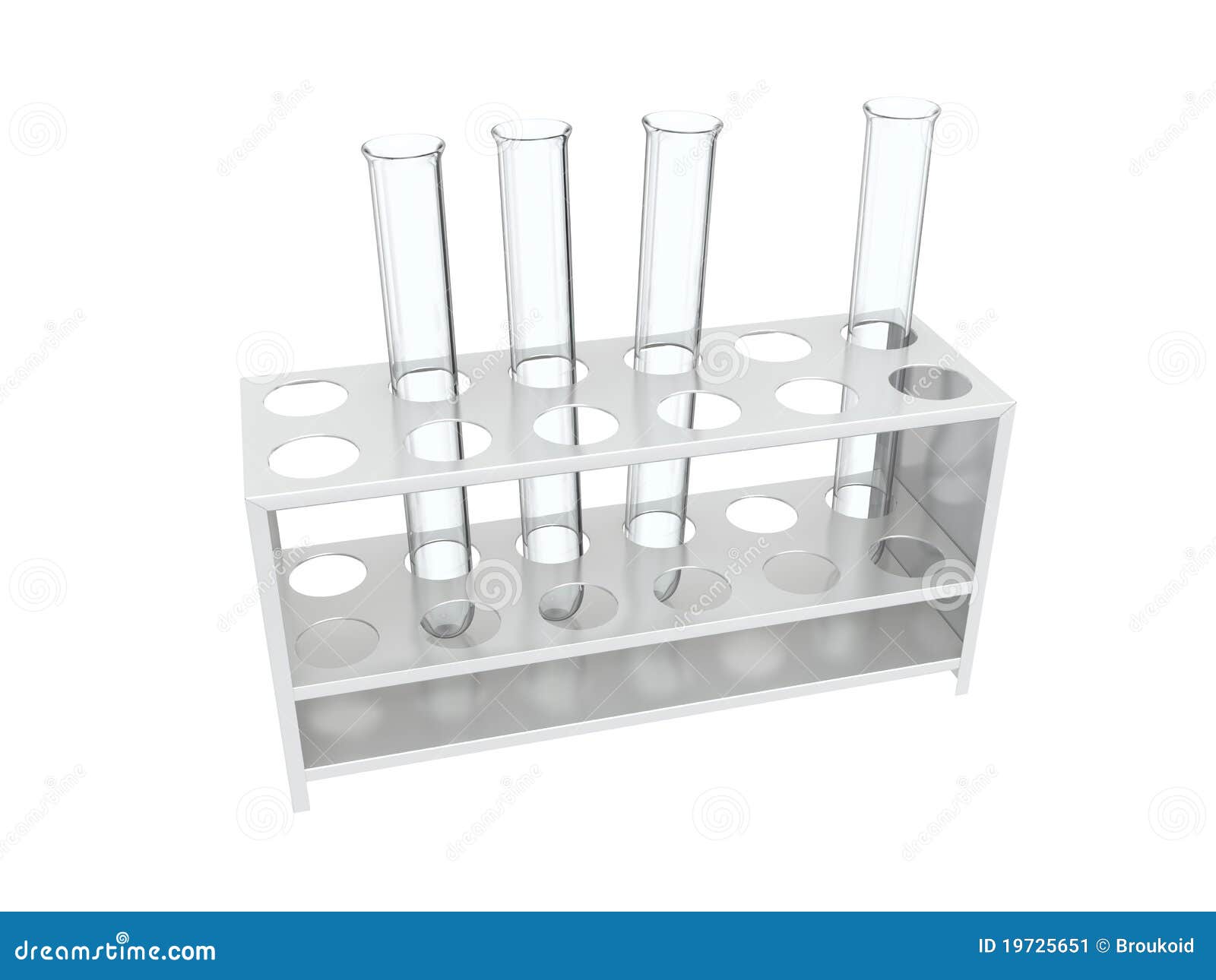 Reageerbuisrek stock afbeelding. Image of chemisch, forensisch - 19725651