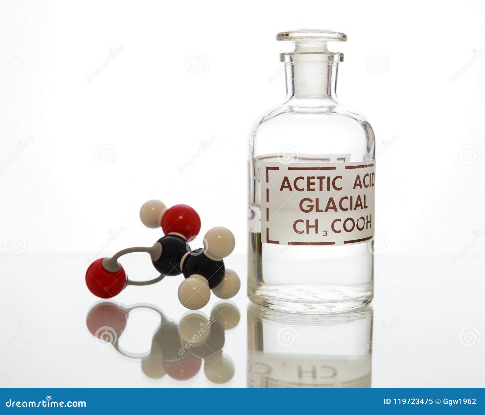 Acetic Acid, Structural Chemical Formula Royalty-Free Stock Photography ...