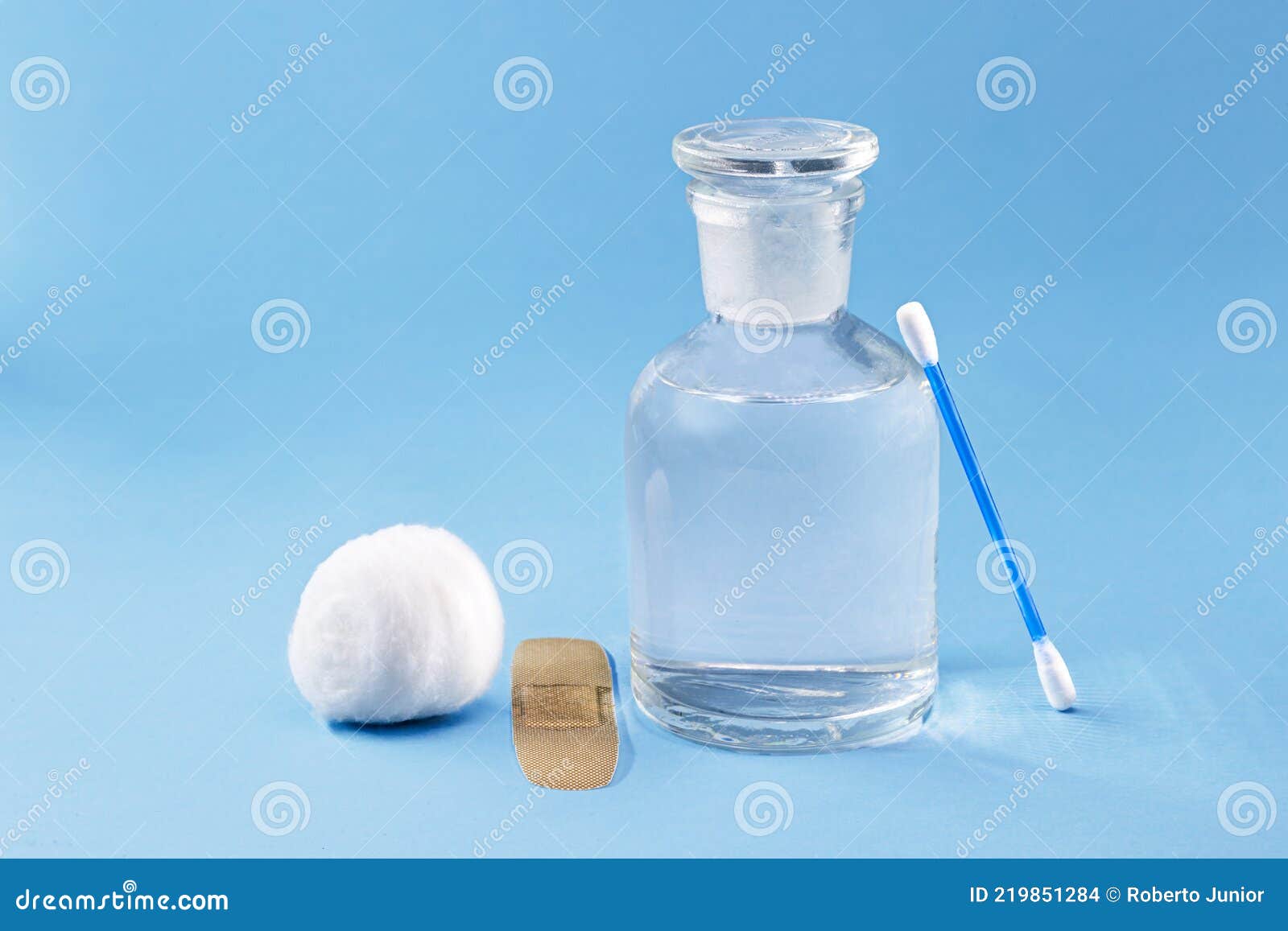 Reagent Bottle with Glass Stopper, with Hydrogen Peroxide Inside ...