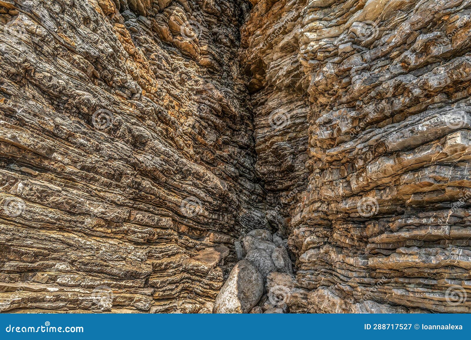 Real Abstract Brown Cliff Surface Texture with Layered Mineral ...