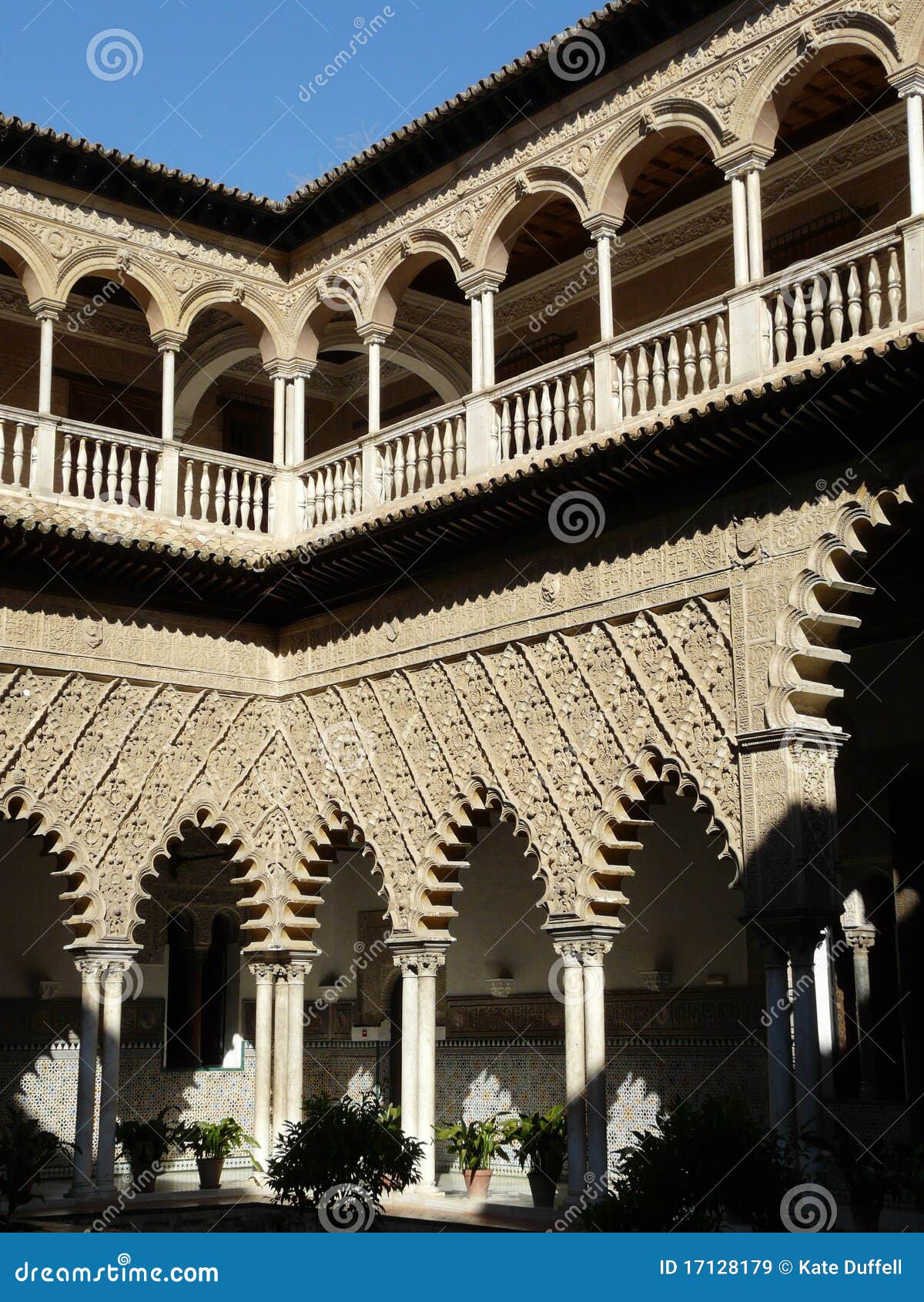 The Real Alcazar in Seville, Spain Stock Image - Image of heritage ...