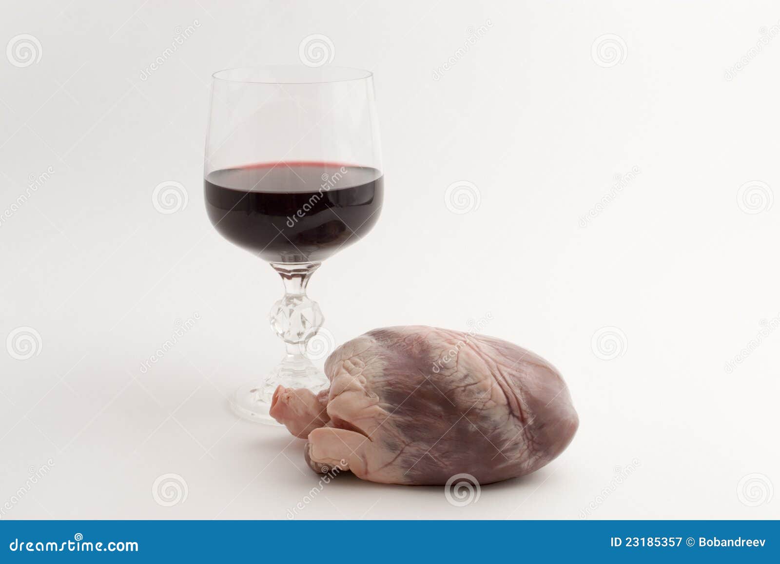 Real animal heart stock image. Image of heart, meal, glass - 23185357