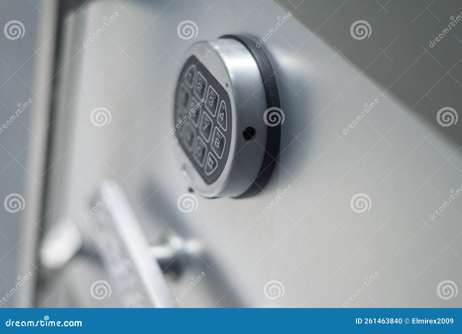 Real Bank Vault Door. Closed Safe in Bank Stock Photo - Image of ...