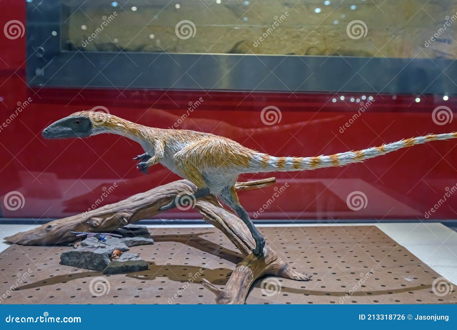 Dinosaur Specimen in Real Body Editorial Photo - Image of garden ...