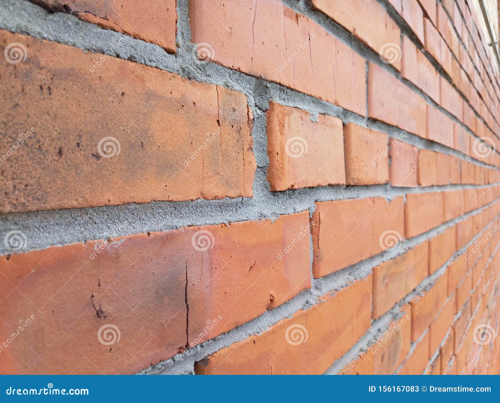 Real Brick Wall Texture Background Stock Image - Image of building ...