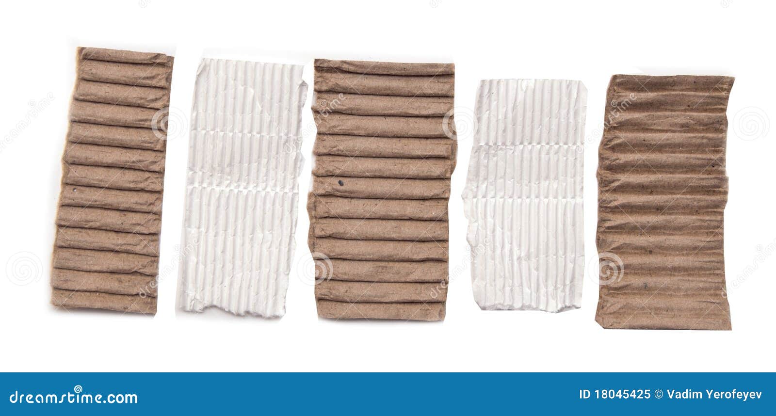 Real Cardboard Paper Pieces Stock Image - Image of pieces, label: 18045425