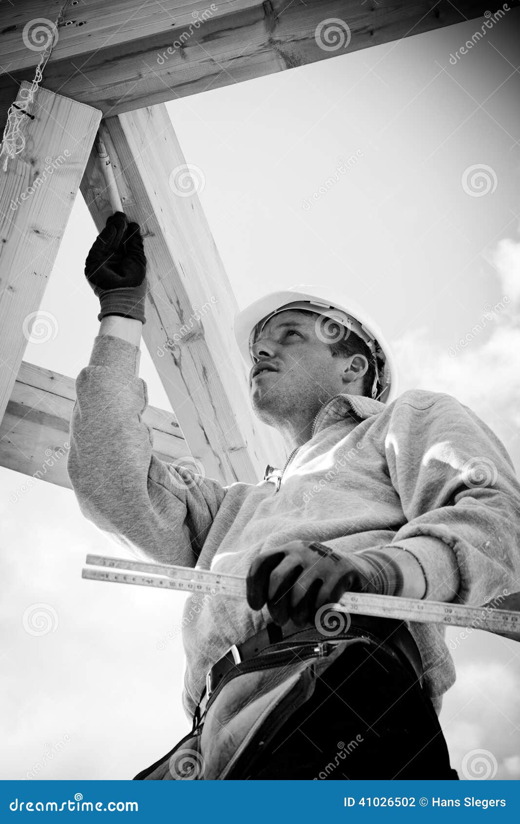 Real carpenter stock photo. Image of pencil, person, real - 41026502