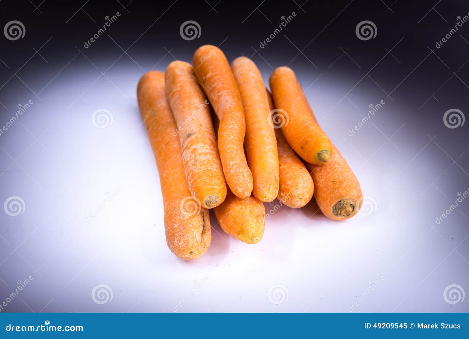Real Carrot Painted with Light Stock Image - Image of fresh, root: 49209545