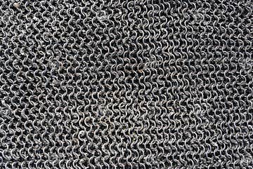 Real Chainmail Texture Close Up Stock Image - Image of medieval ...