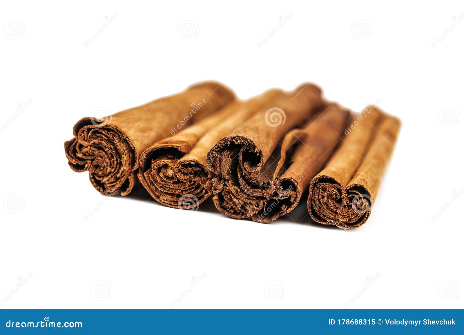 Real Cinnamon Sticks on White Stock Image - Image of aromatic, cassia ...