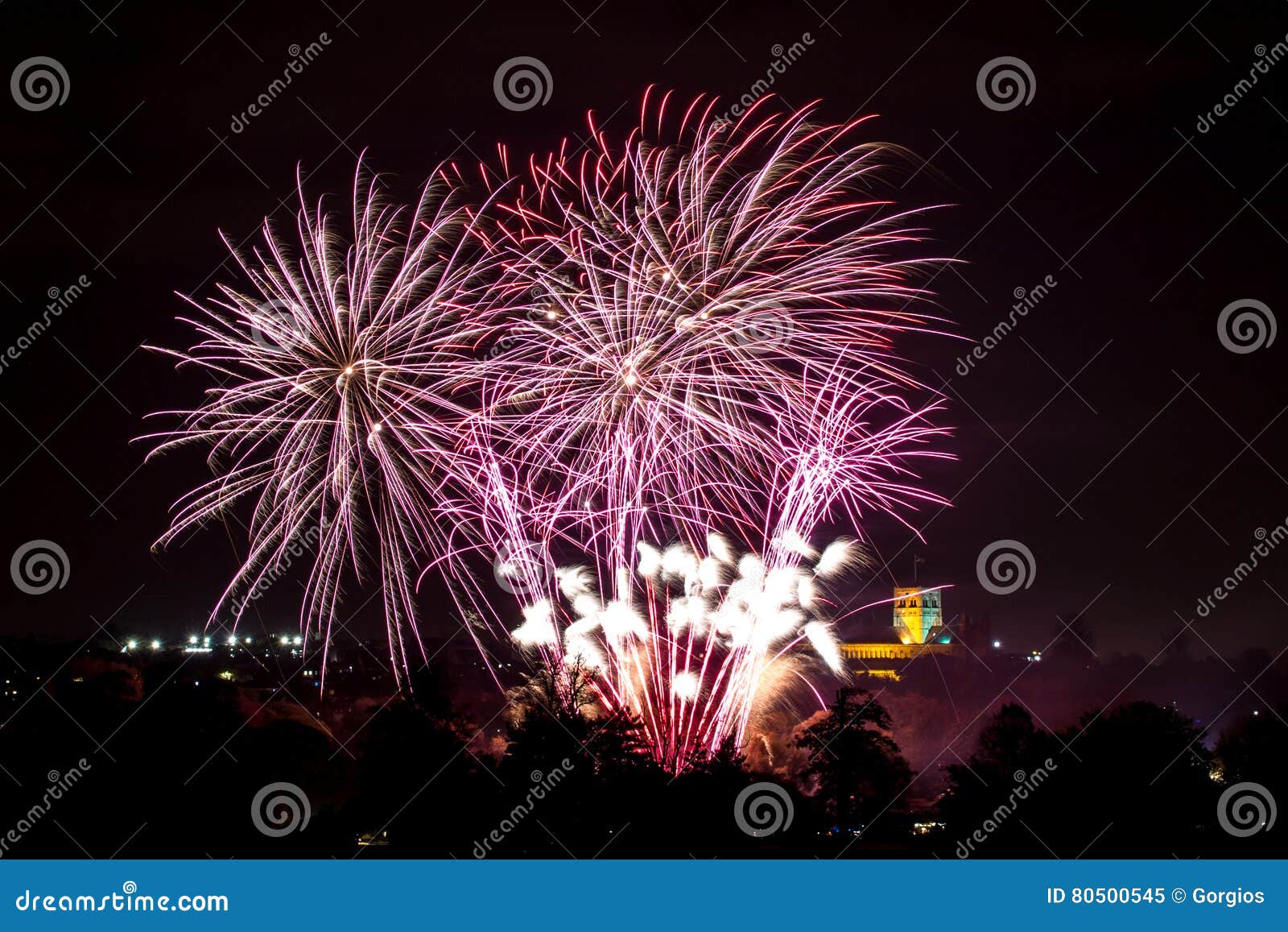 Real colourful fireworks stock image. Image of christmas - 80500545