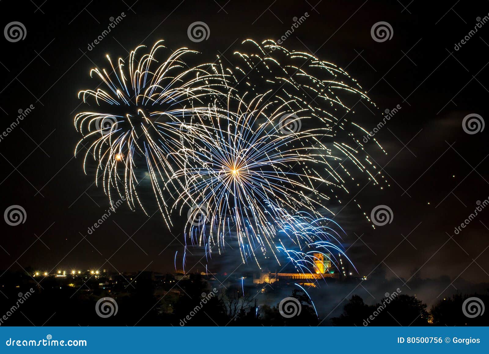 Colourful Fireworks Explosion On Black Background, Pack Of Variety Of ...