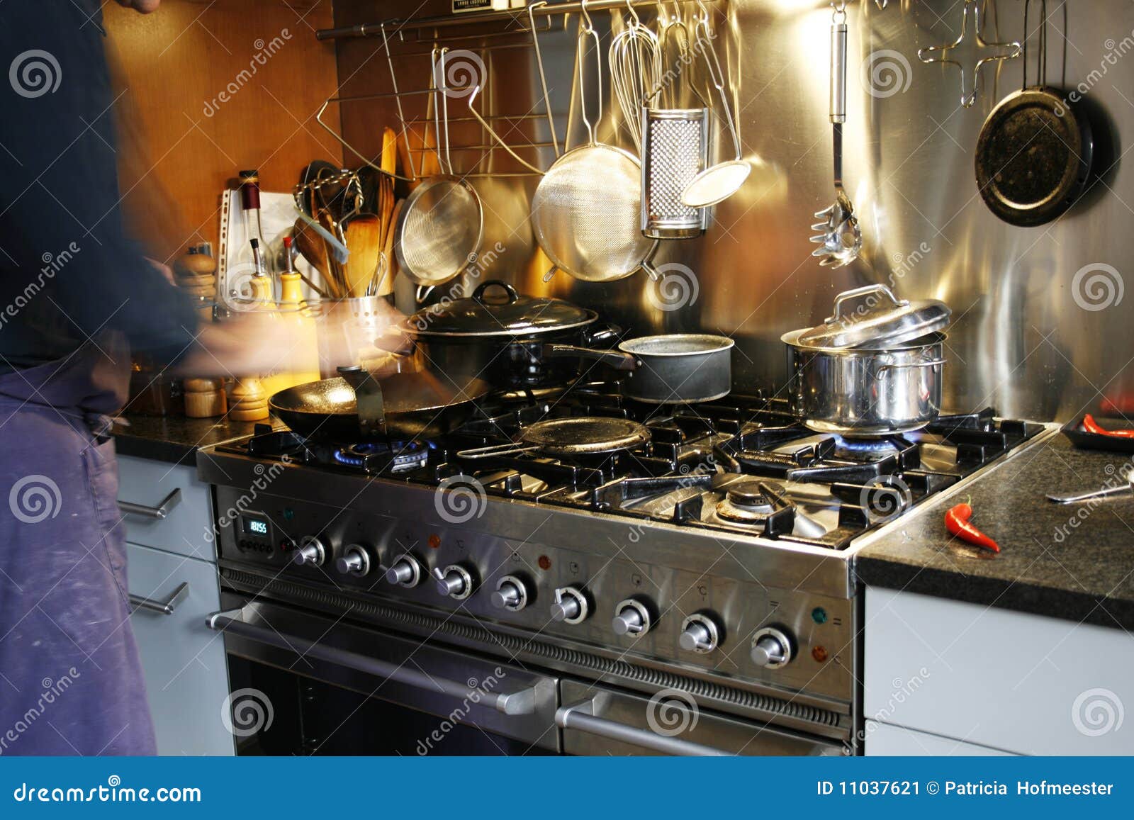 Real cooking stock image. Image of prepare, modern, blur - 11037621