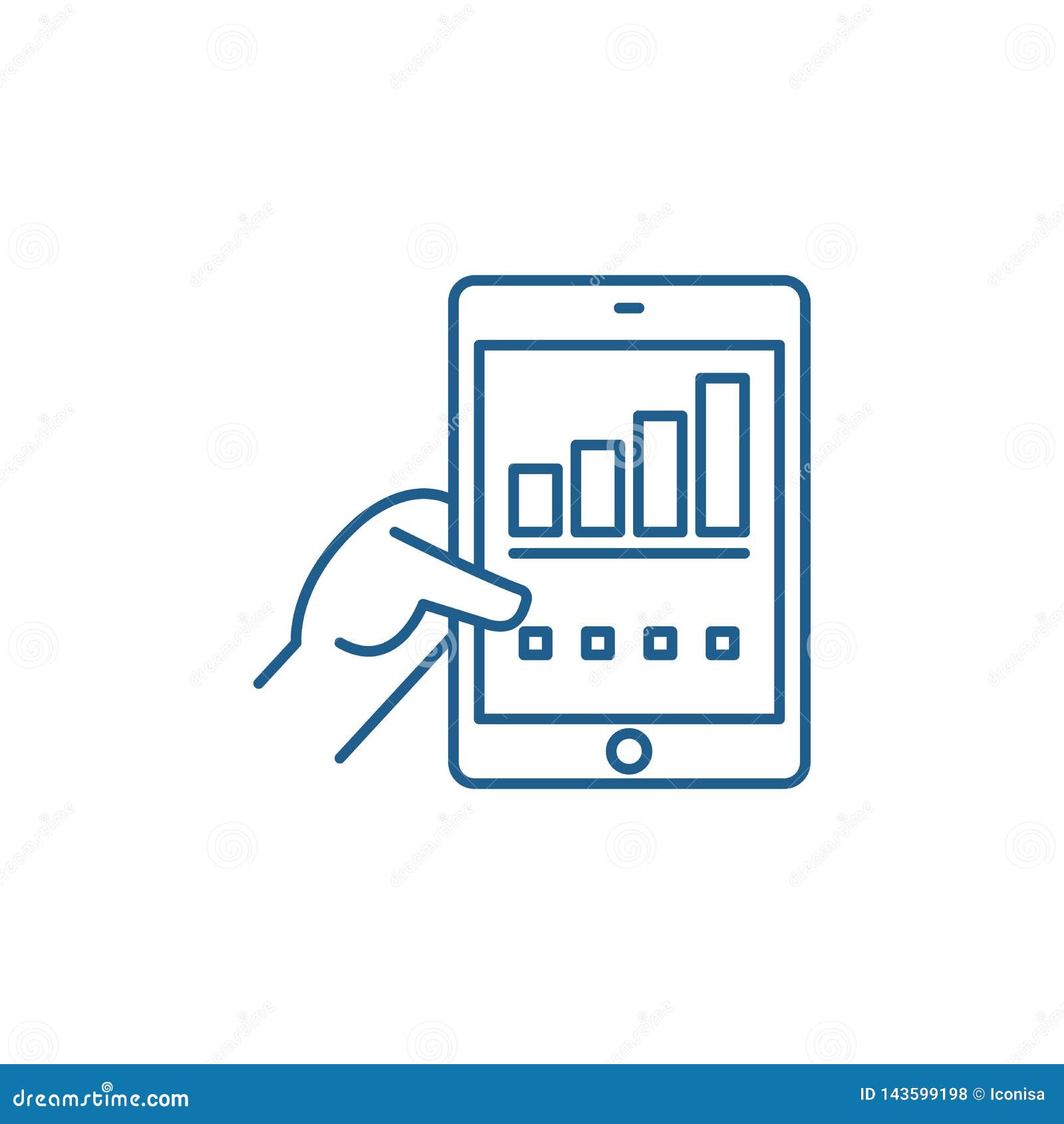Real Data Line Icon Concept. Real Data Flat Vector Symbol, Sign ... Real Data Line Icon Concept. Real Data Flat Vector Symbol, Sign ...