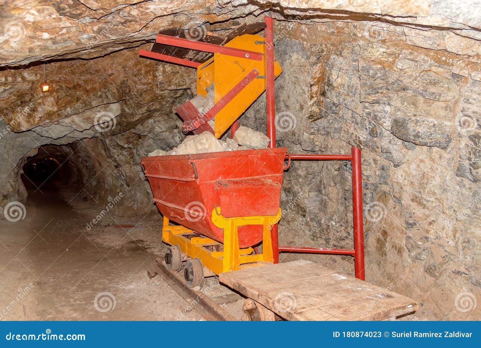 Inside of an Old Gold Mine Real Del Monte Hidalgo Stock Image - Image ...