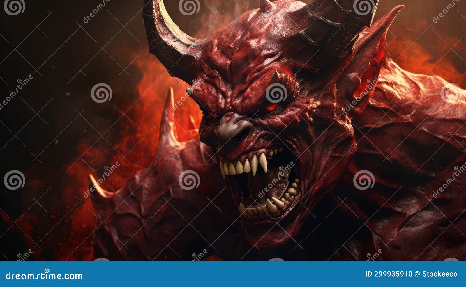 Red Demon: a Hyper-detailed Rendering with Vray Tracing and Ps1 ...