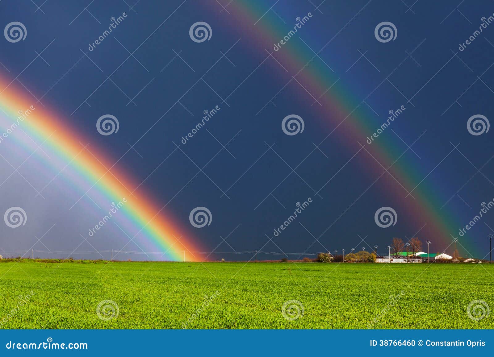 Beautiful Double Rainbow Free Double Rainbow Beauty Image | Download