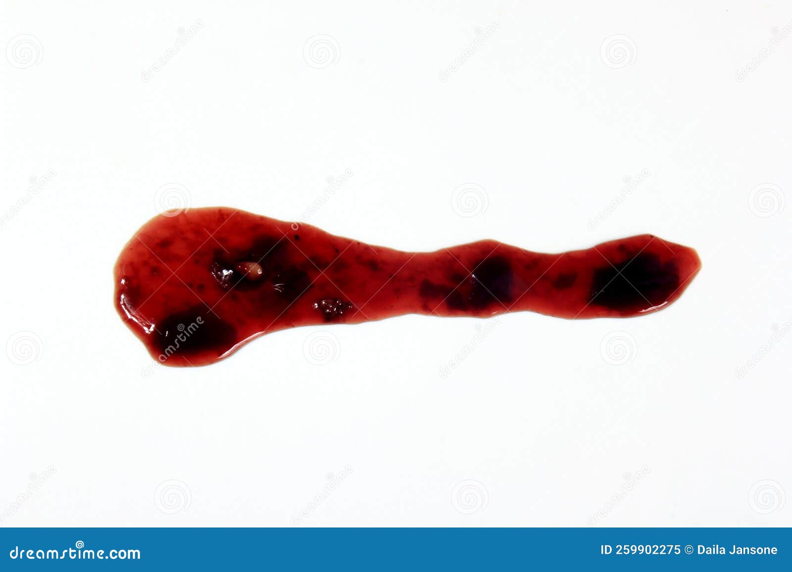 Real Dripping Blood Isolated on White Stock Image - Image of fluid ...