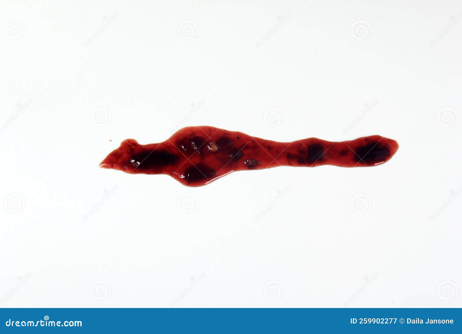 Real Dripping Blood Isolated on White Stock Image - Image of drip, wall ...