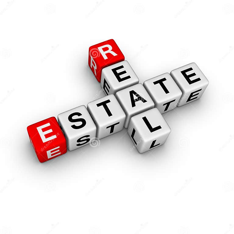 Real estate stock illustration. Illustration of cross - 13298129
