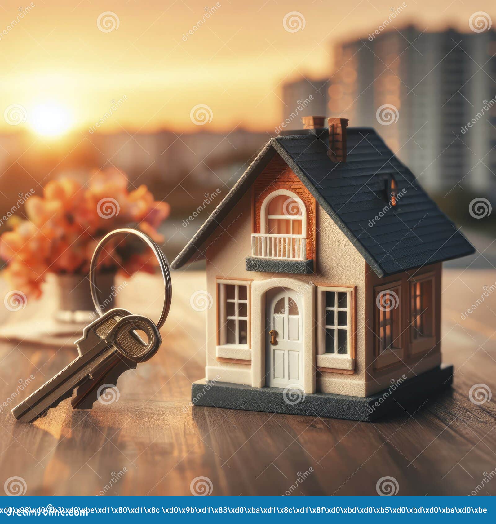 Real Estate Acquisition Concept. House Layout with Keys Stock Photo ...