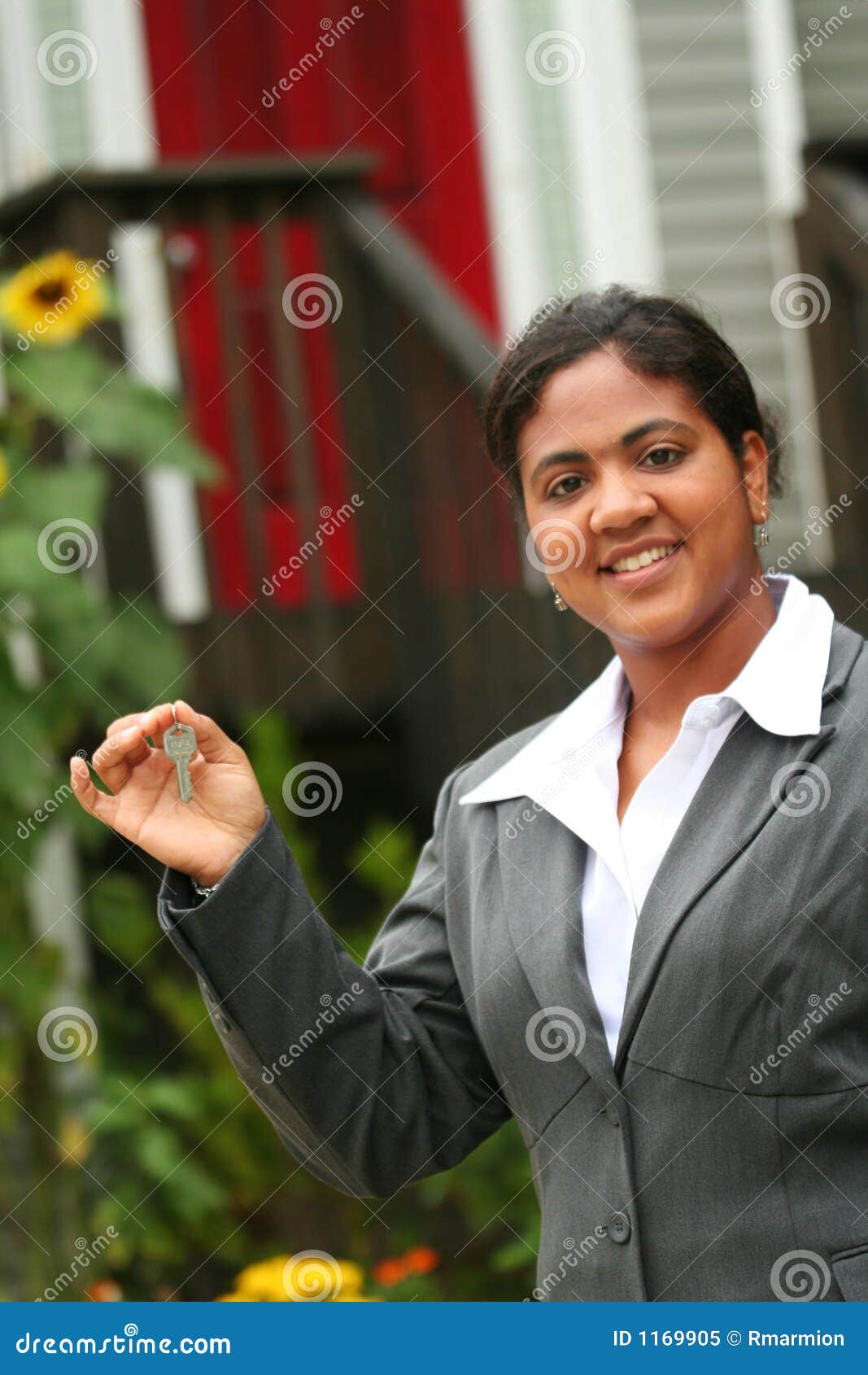 Real Estate Agent stock image. Image of african, boss - 1169905