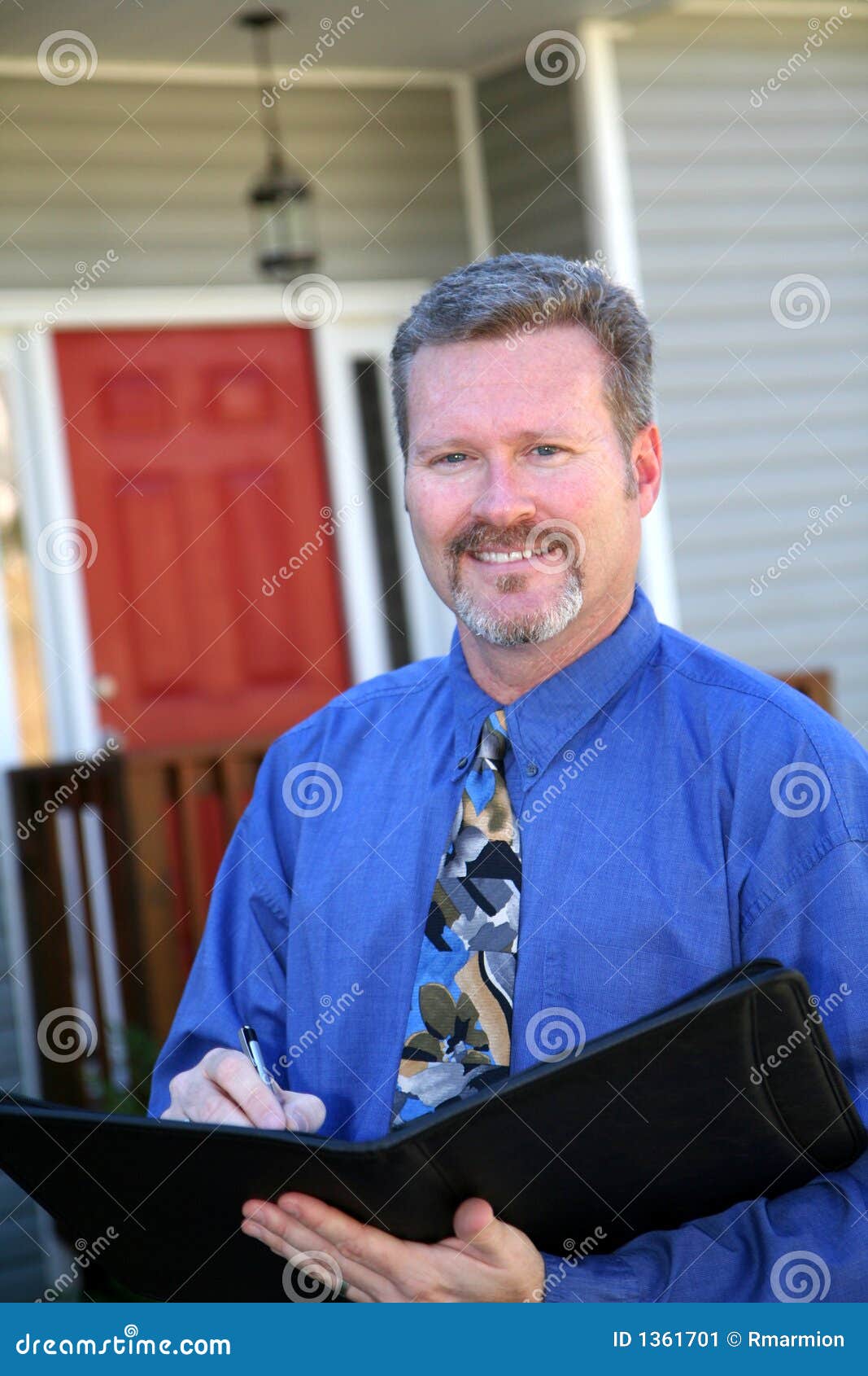 Real Estate Agent stock image. Image of american, agent - 1361701