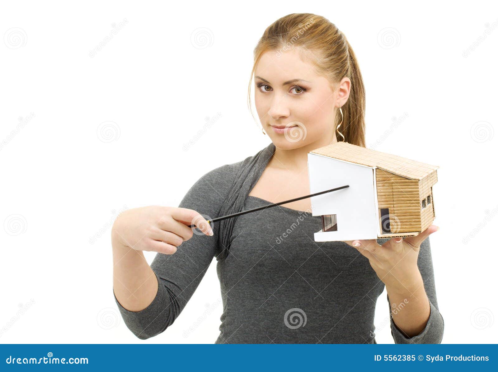 Real estate agent stock image. Image of dwelling, estate - 5562385