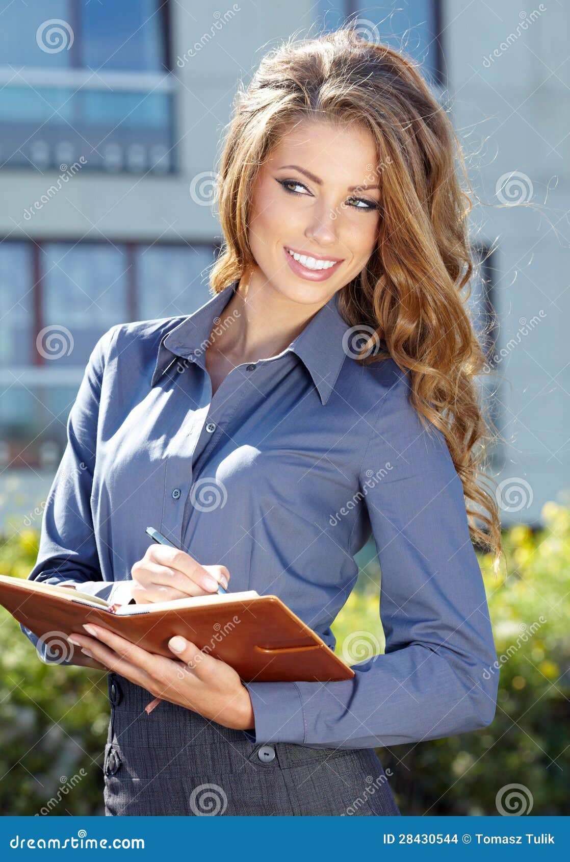 Real Estate Agent Woman stock photo. Image of show, happy - 28430544