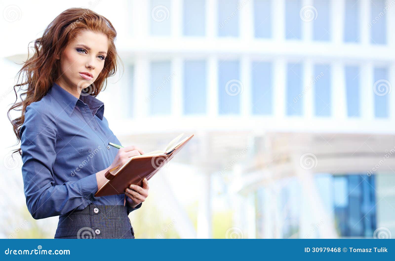 Real Estate Agent Woman stock photo. Image of pretty - 30979468