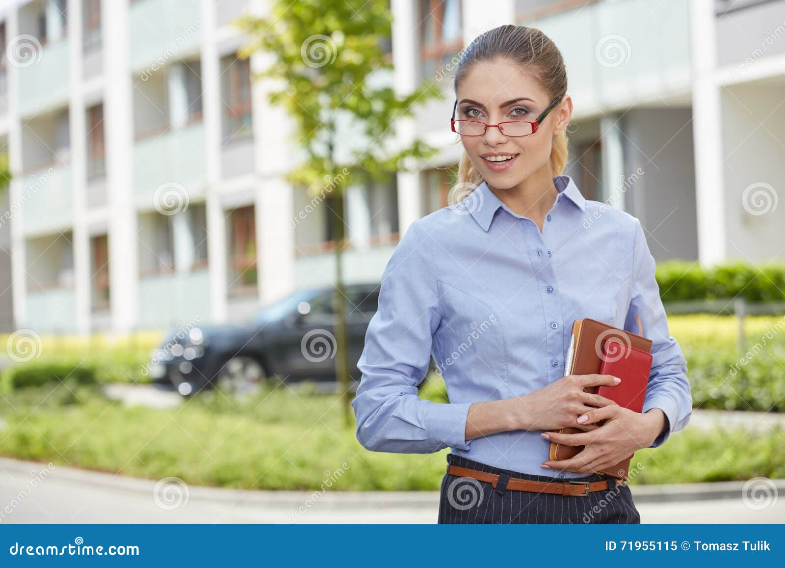 Real Estate Agent Woman stock image. Image of female - 71955115