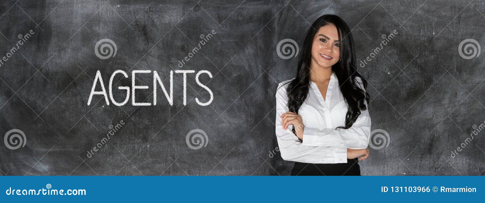 Real Estate Agent stock photo. Image of woman, hispanic - 131103966