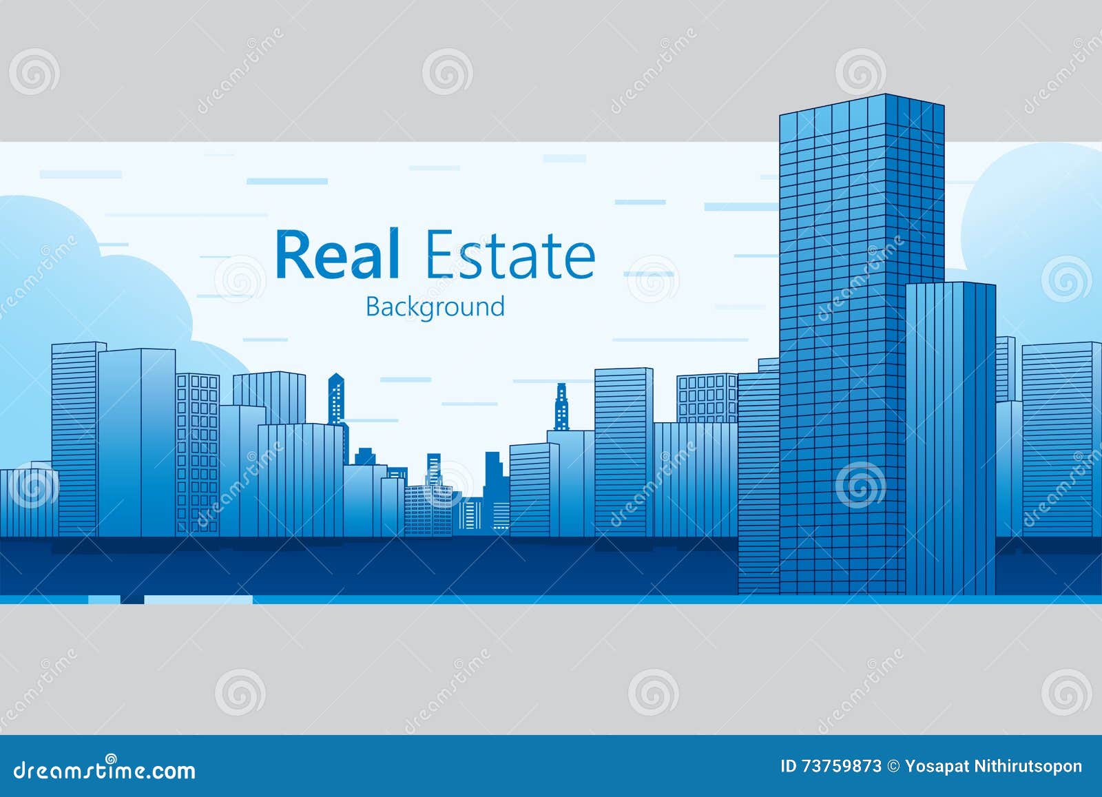 Real Estate stock vector. Illustration of advertise, construction ...