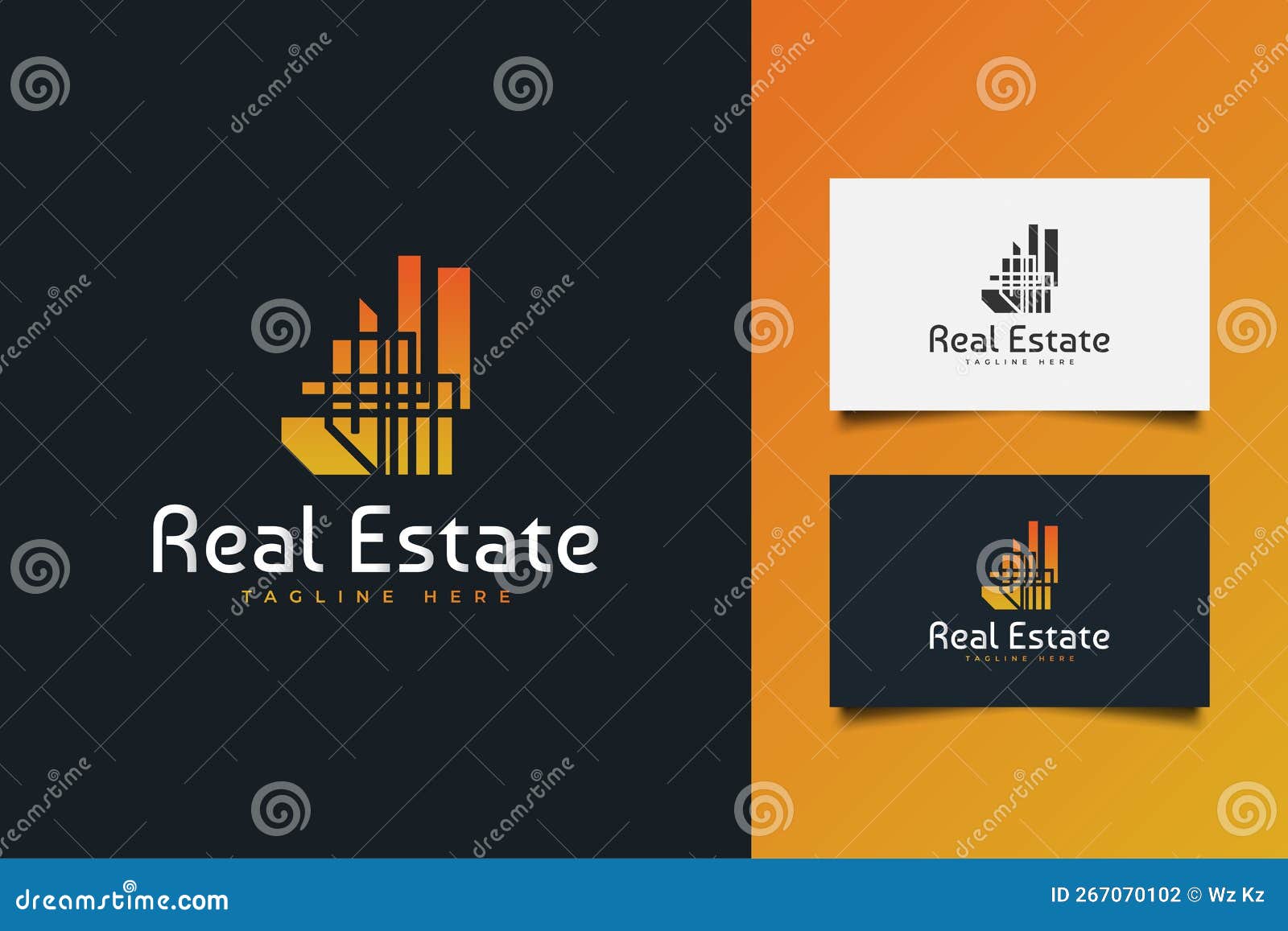 Real Estate Business Logo Template. Building, Property Development ...