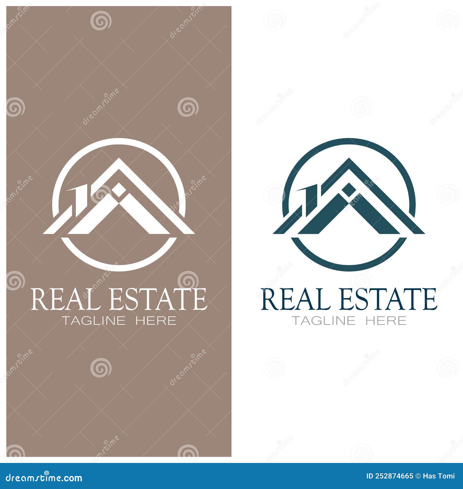 Real Estate Business Logo Template, Building, Property Development, and ...