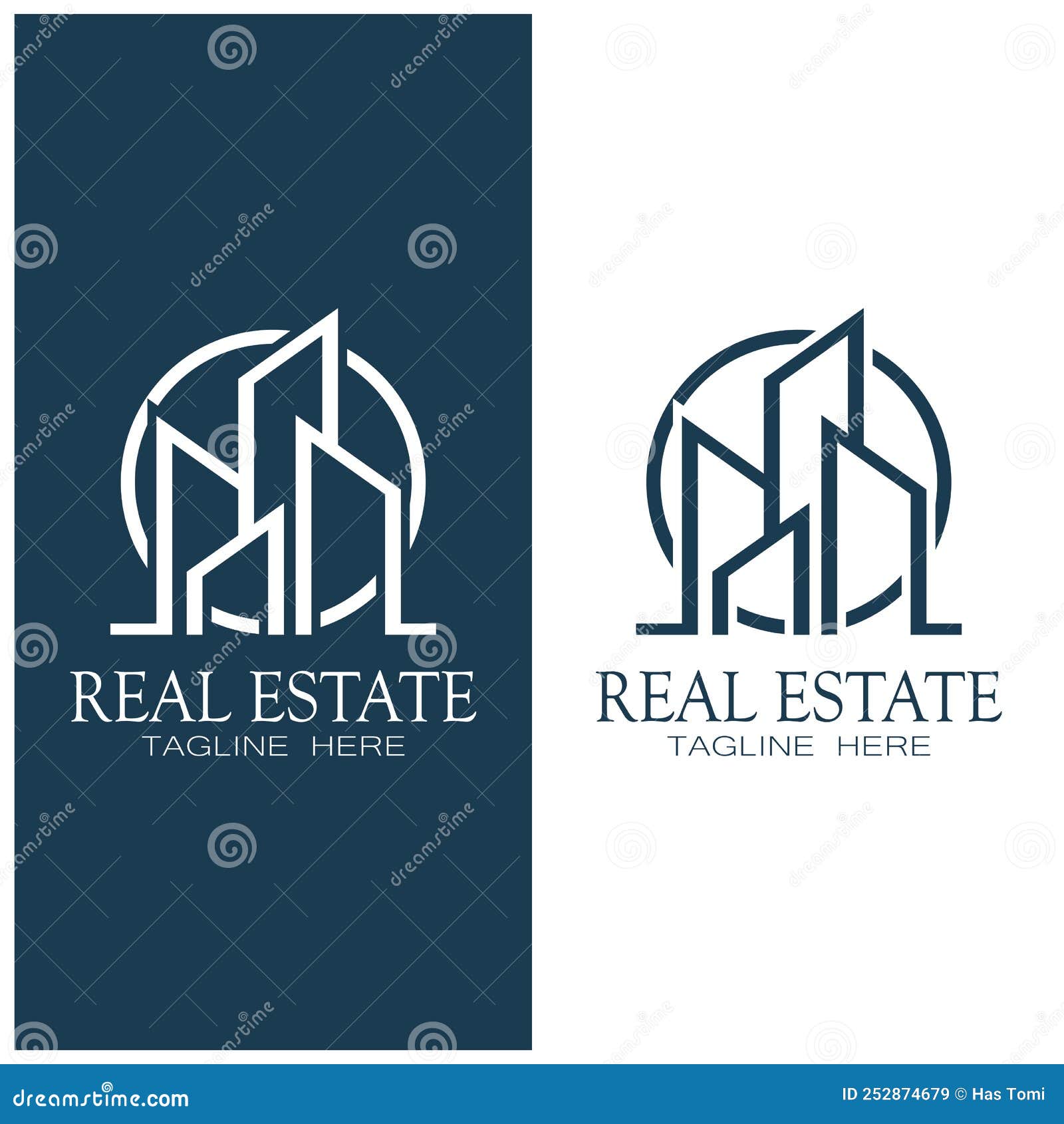 Real Estate Business Logo Template, Building, Property Development, and ...